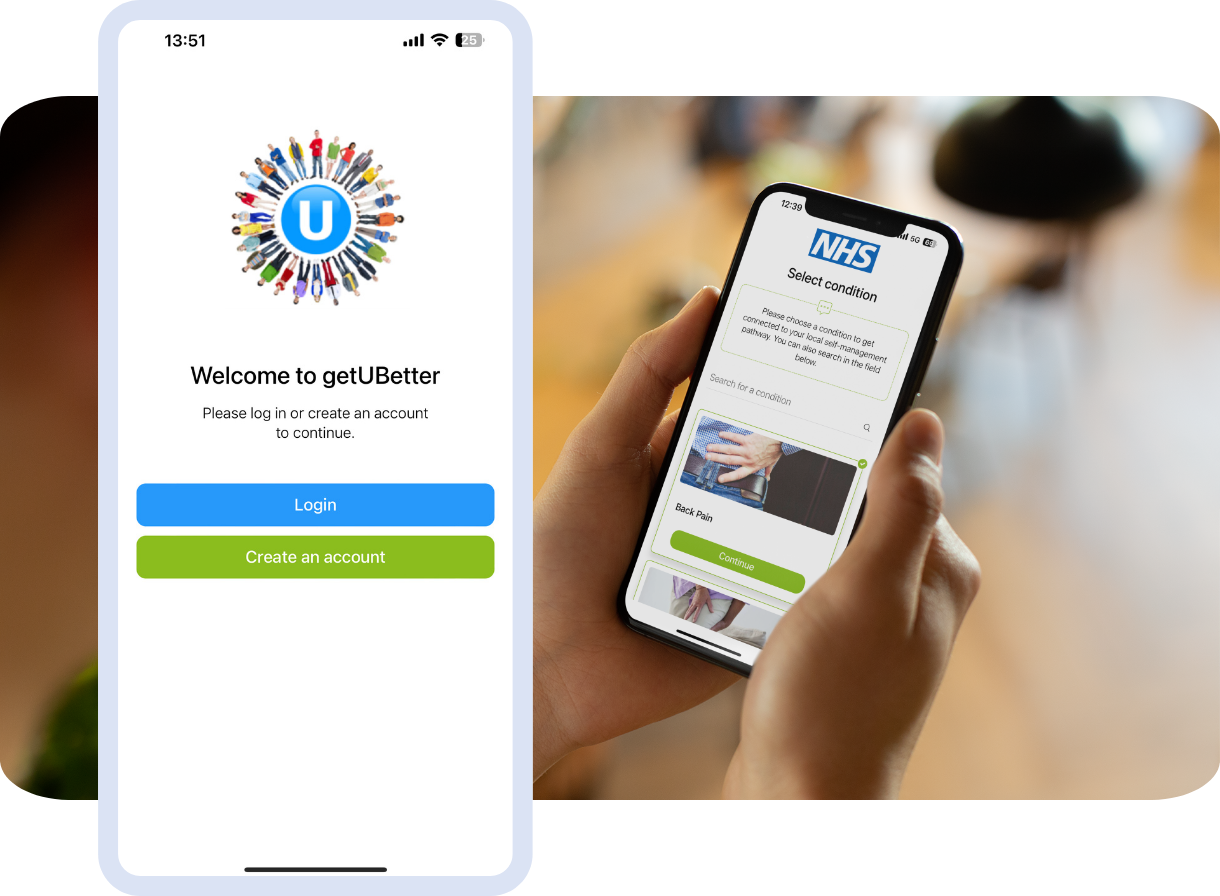 getUBetter app in Healthcare - East Basildon Primary Care Network
